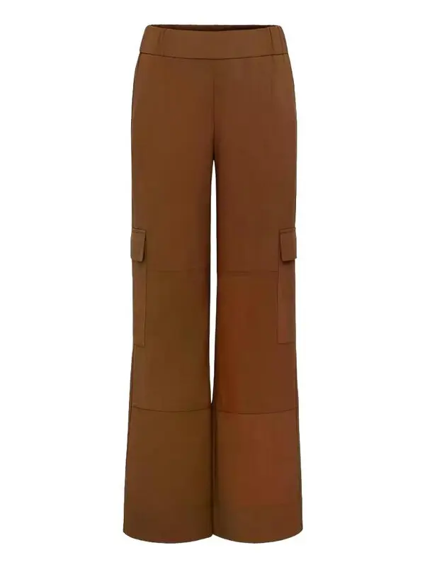 Anatomie Herron Wide-leg Cargo Pants - Brown