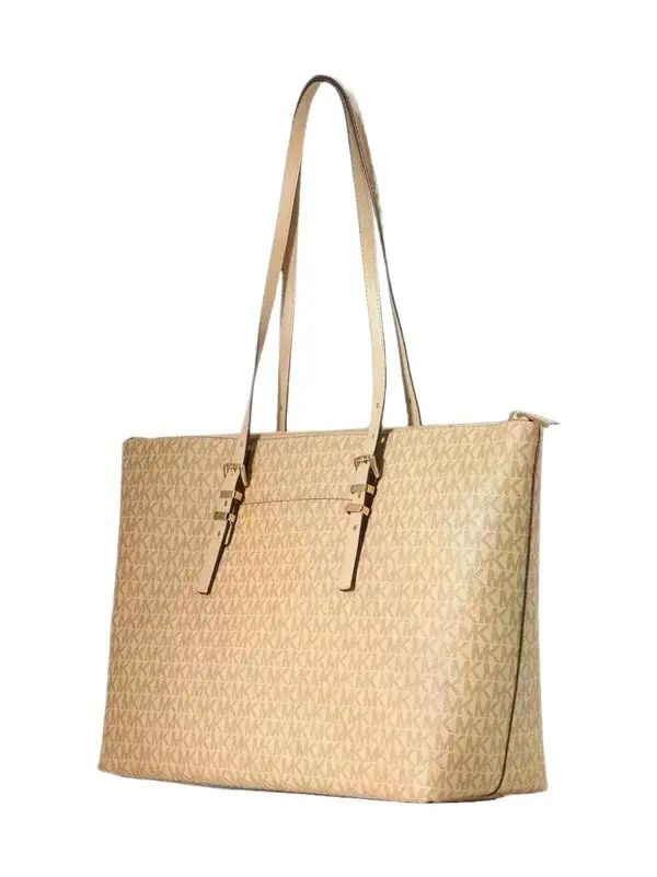 Michael Kors Monogram Tote Bag - Neutrals