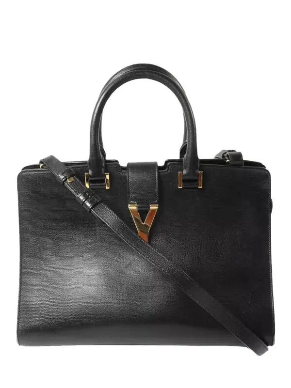 Saint Laurent Cabas Chyc Two-way Handbag - Black