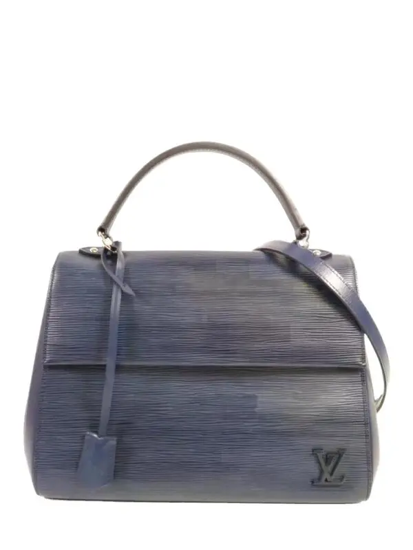 LOUIS VUITTON Cluny Mm Tote Bag - Blue