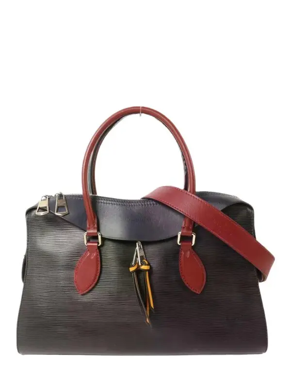 LOUIS VUITTON Tuileries Epi Shoulder Bag - Black