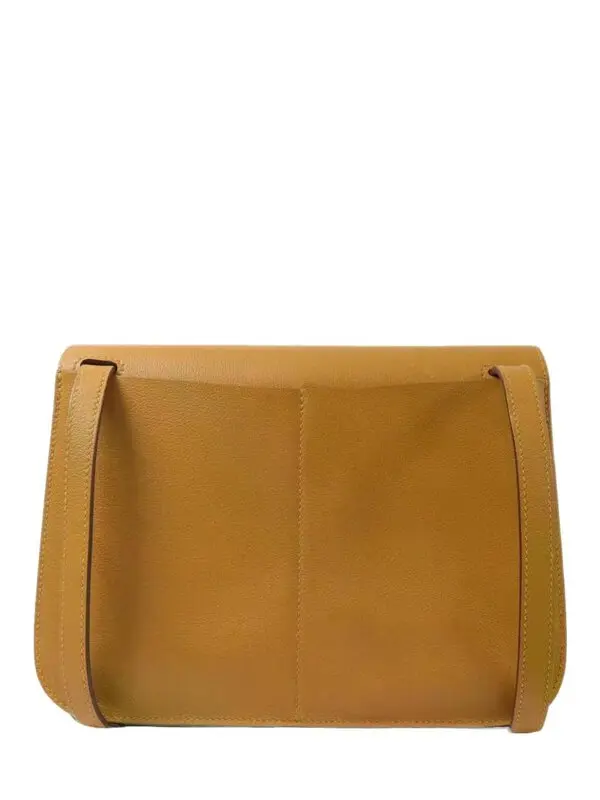 Hermès Halzan 25 Leather Tote Bag - Brown