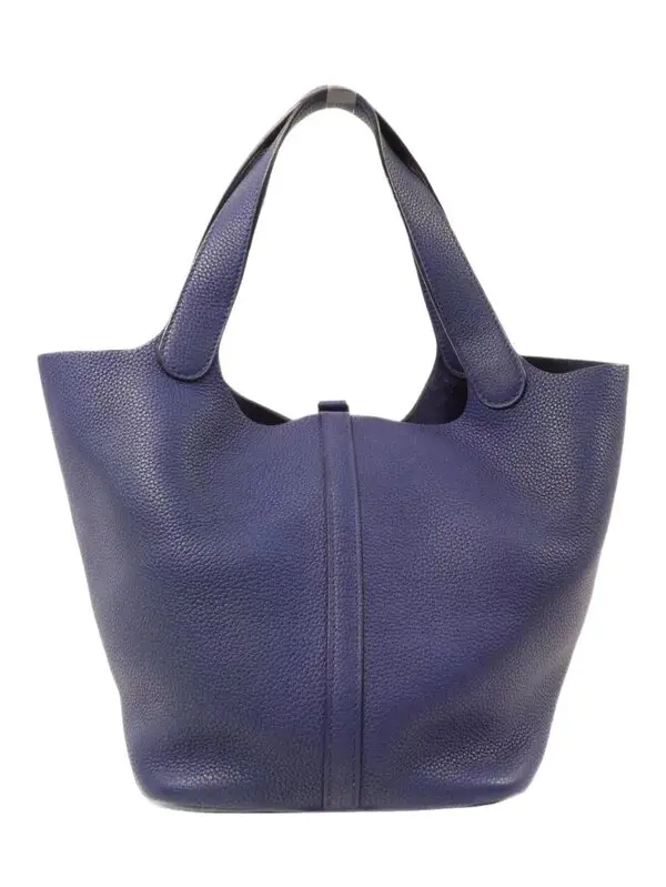 Hermès Mm Picotin Tote Bag - Blue