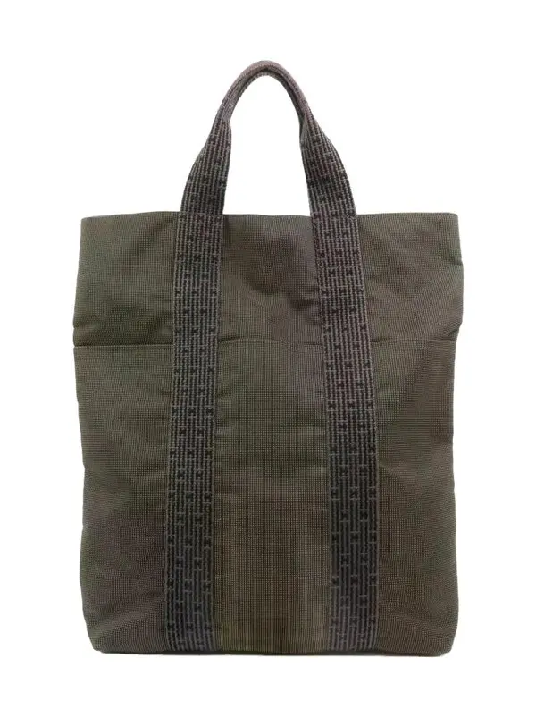 Hermès Herline Cabas Logo-print Tote Bag - Grey