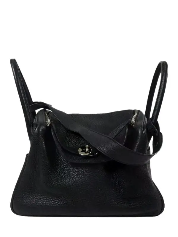 Hermès Lindy 30 Shoulder Bag - Black