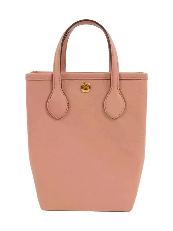 Gucci Leather Tote Bag - Pink