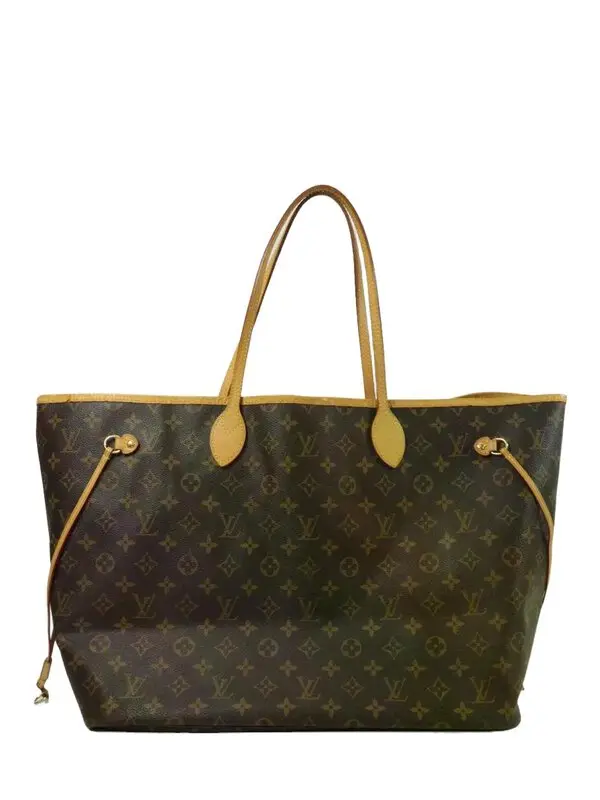 LOUIS VUITTON Monogram Canvas Neverfull Gm Tote Bag - Brown