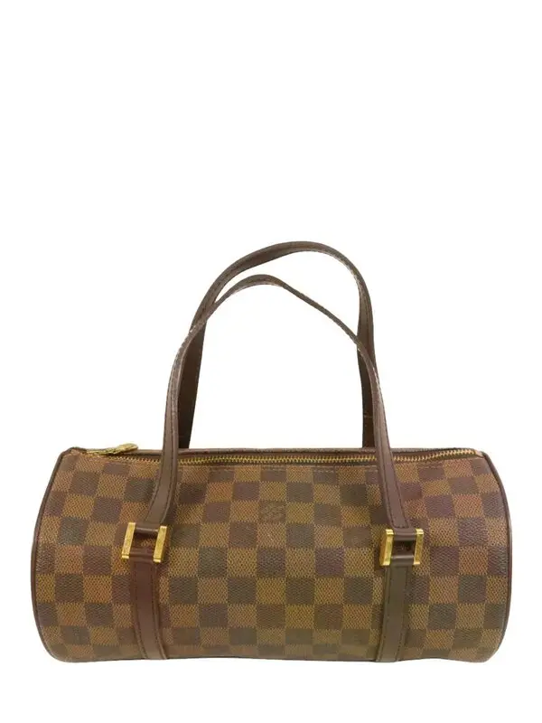 LOUIS VUITTON Damier Ebene Papillon Pm Handbag - Brown