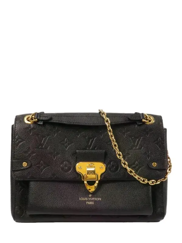 LOUIS VUITTON Vavin Pm Monogram Empreinte Shoulder Bag - Black