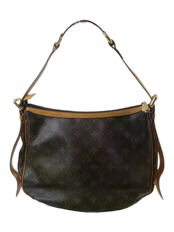 LOUIS VUITTON Monogram Canvas Shoulder Bag - Brown