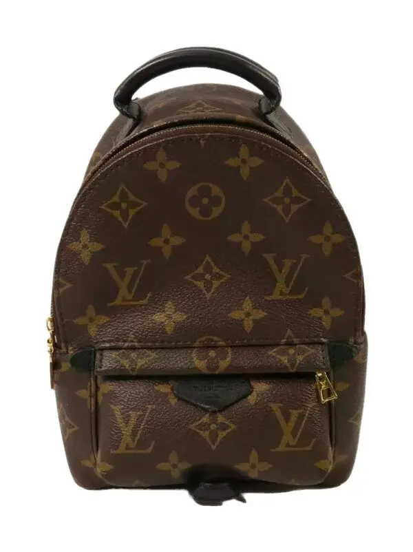 LOUIS VUITTON Mini Palm Springs Backpack - Brown