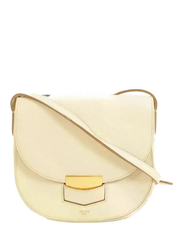 Celine Small Trotteur Cross Body Bag - Neutrals