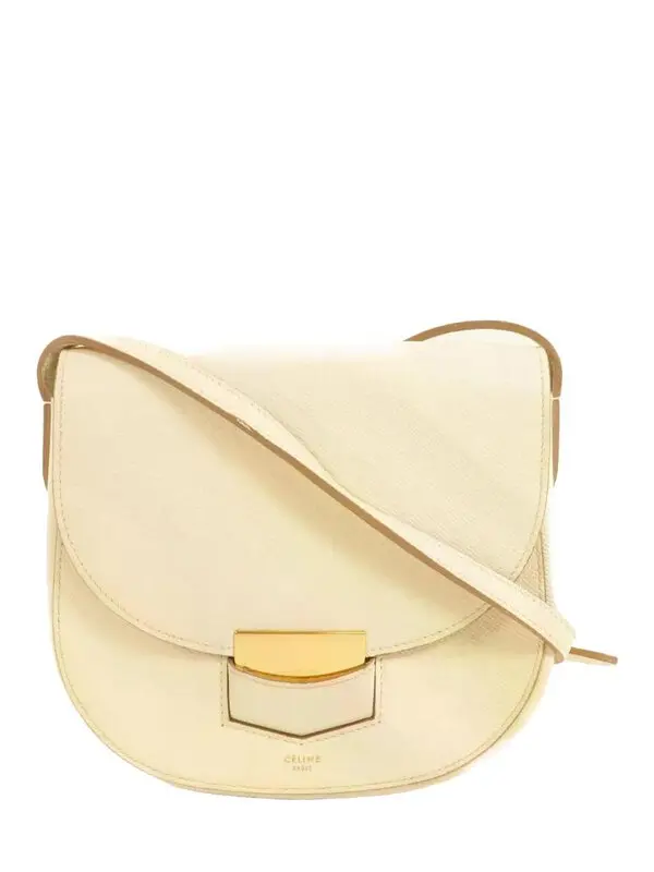 Celine Small Trotteur Cross Body Bag - Neutrals
