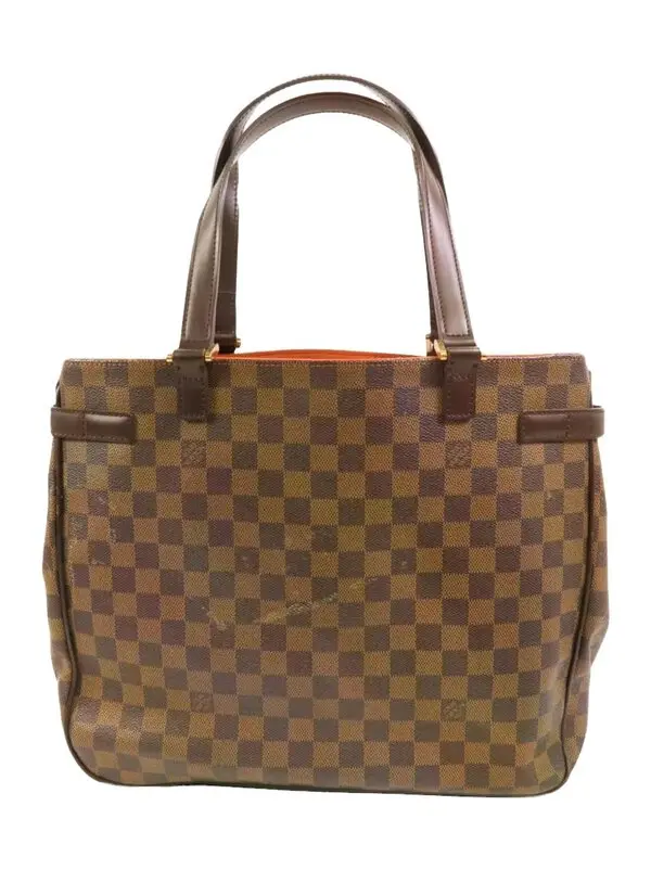 LOUIS VUITTON Uzes Damier Ebène Tote Bag - Brown