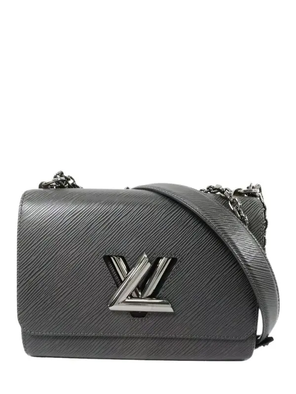 LOUIS VUITTON Twist Epi Shoulder Bag - Grey