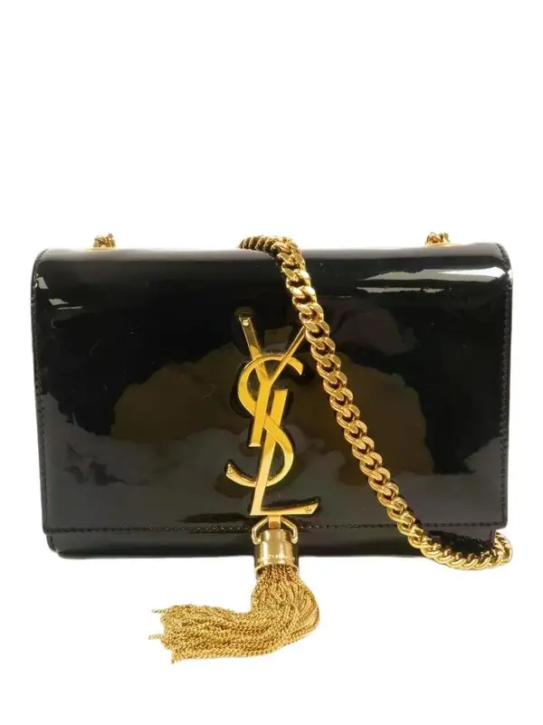 Saint Laurent Kate Tassel Cross Body Bag - Black