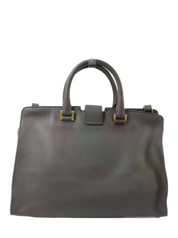 Saint Laurent Cabas Y Two-way Handbag - Grey