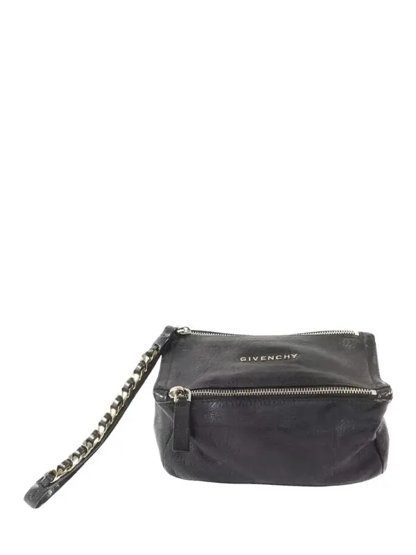 Givenchy Pandora Leather Pouch - Black