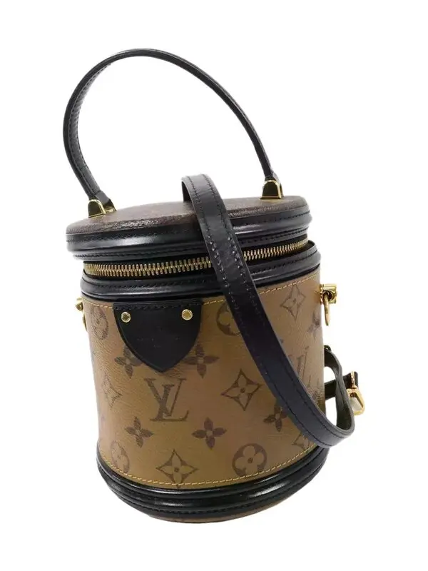 LOUIS VUITTON Monogram Reverse Cannes Shoulder Bag - Brown