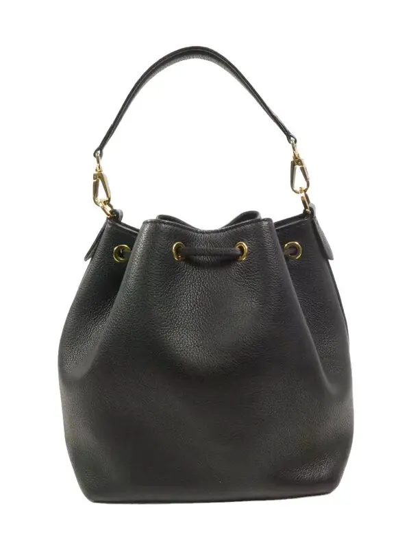 LOUIS VUITTON Lockme Bucket Bag - Black
