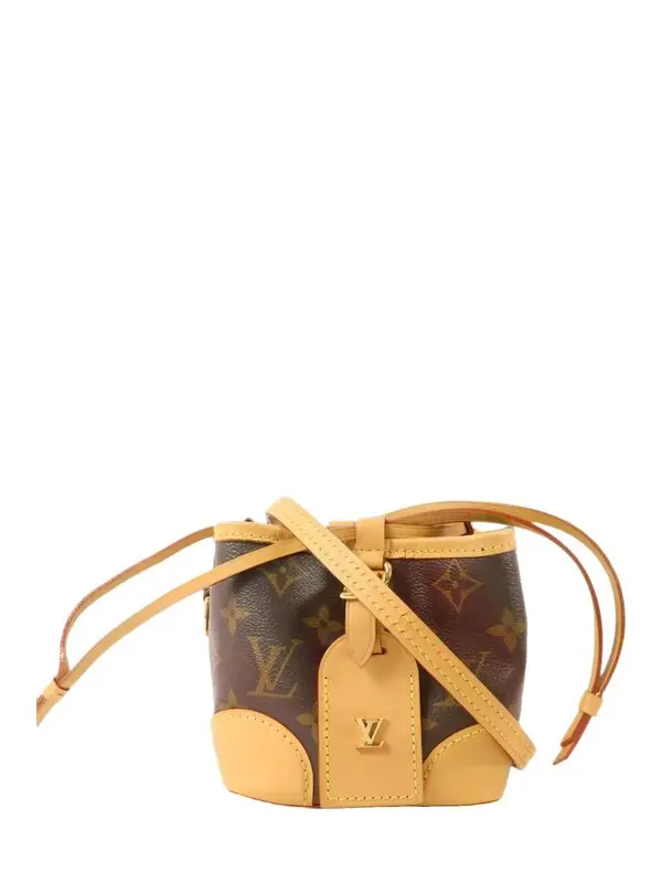 LOUIS VUITTON Monogram Noé Bucket Bag - Brown