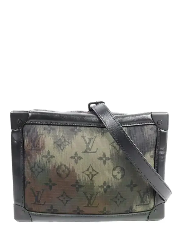 LOUIS VUITTON Soft Trunk Monogram Camouflage Messenger Bag - Green