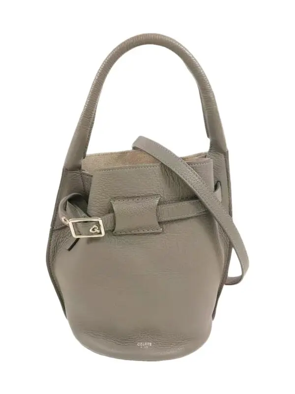 Celine Nano Big Bag Two-way Bucket Bag - Grey