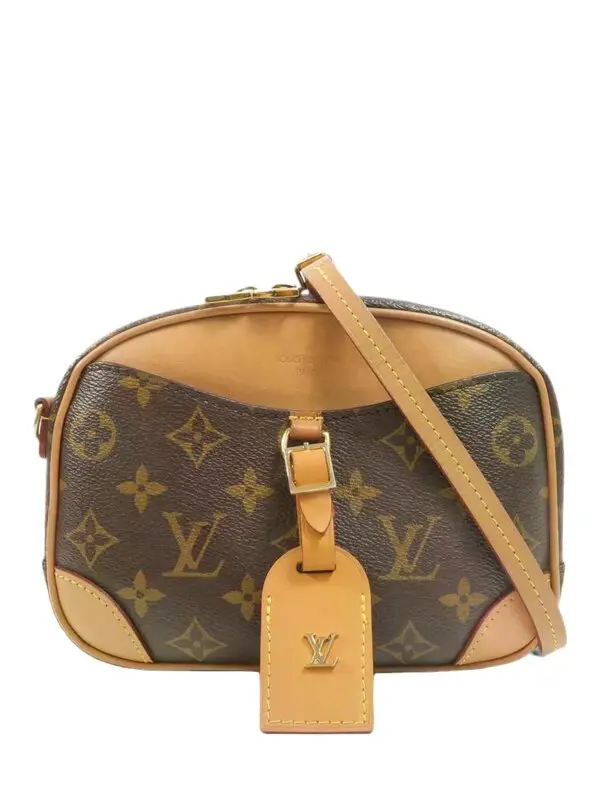 LOUIS VUITTON Mini Deauville Monogram Crossbody Bag - Brown