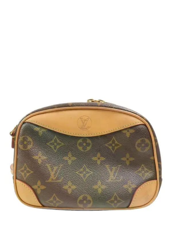 LOUIS VUITTON Mini Deauville Monogram Crossbody Bag - Brown