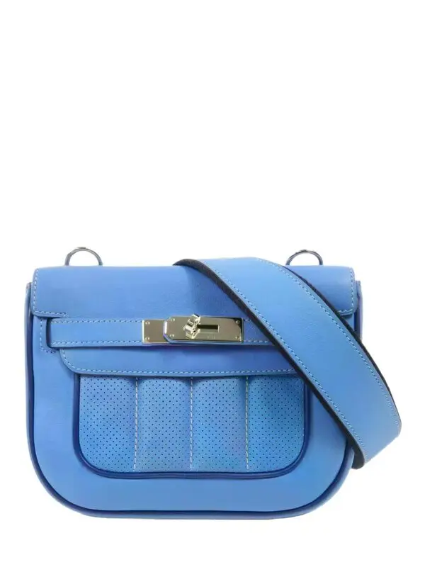 Hermès Mini Berline Shoulder Bag - Blue