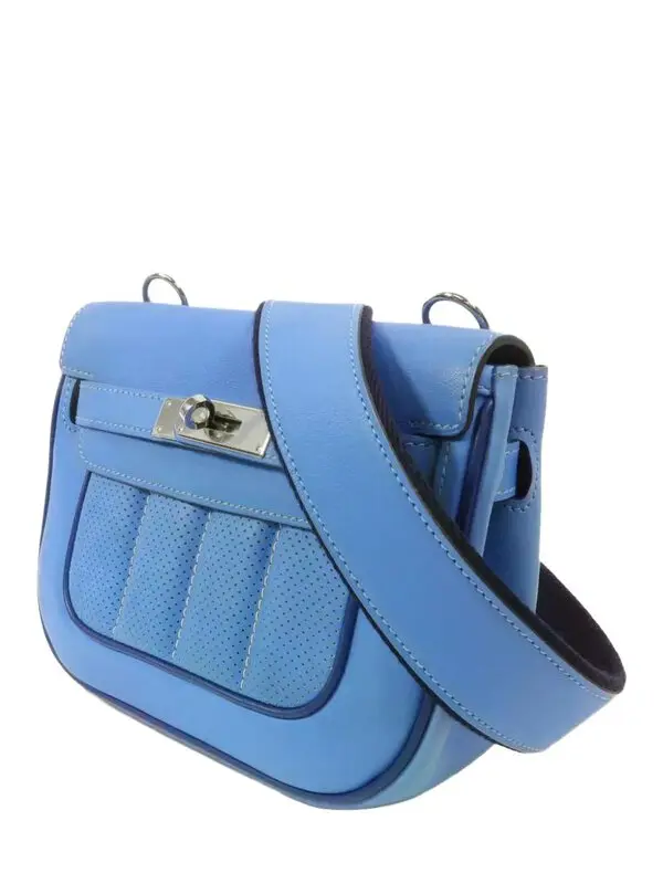 Hermès Mini Berline Shoulder Bag - Blue