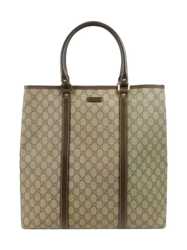 Gucci Gg Supreme Tote Bag - Neutrals
