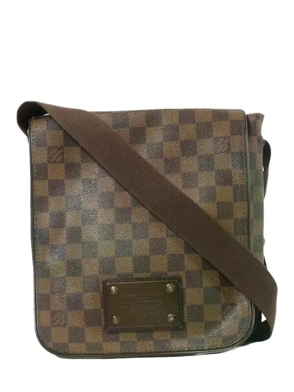 LOUIS VUITTON Pm Brooklyn Messenger Bag - Brown