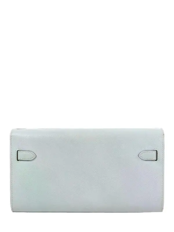 Hermès Kelly To Go Epsom Clutch Bag - Blue
