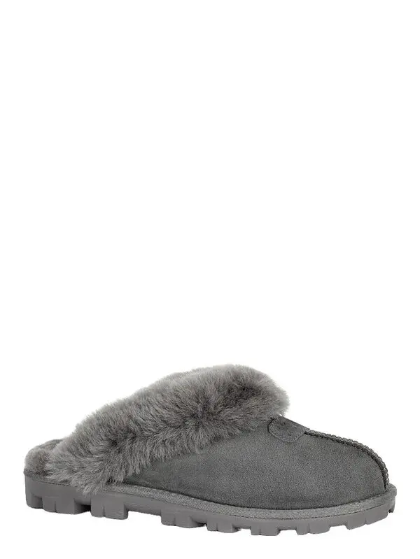 UGG Coquette Shearling Slipper - Gray