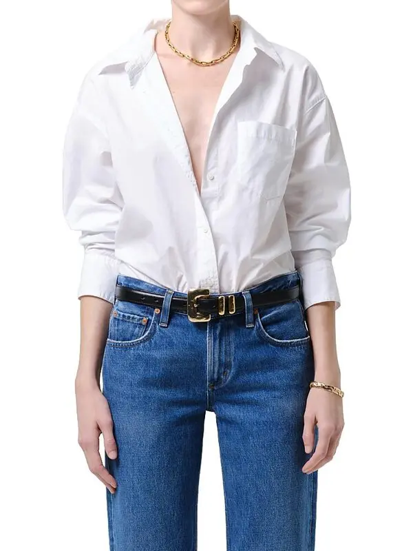 Citizens Of Humanity Thea Boyfriend Shirt - Optic White