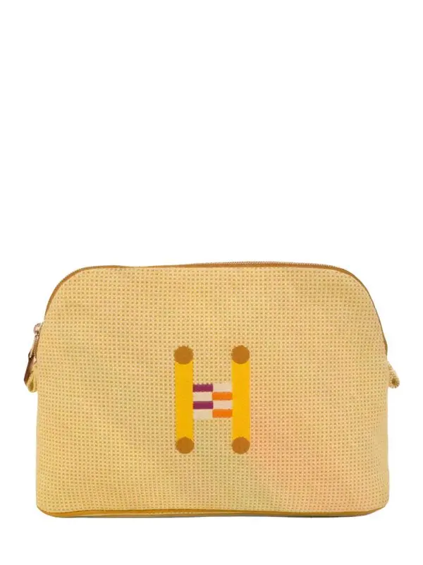 Hermès Medium Bolide Crazy H Clutch Bag - Neutrals