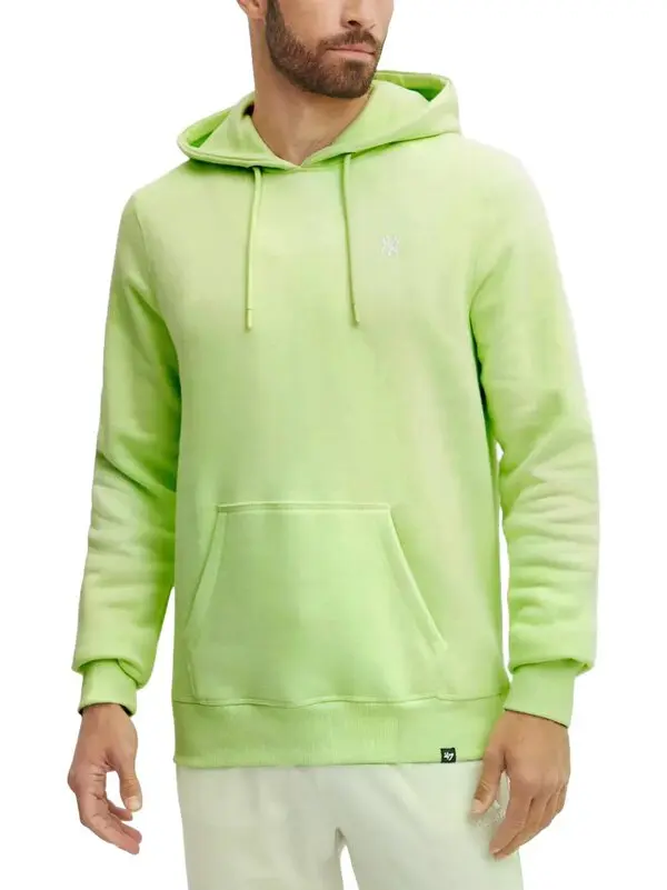 '47 New York Yankees Logo Embroidered Drawstring Hoodie - Green