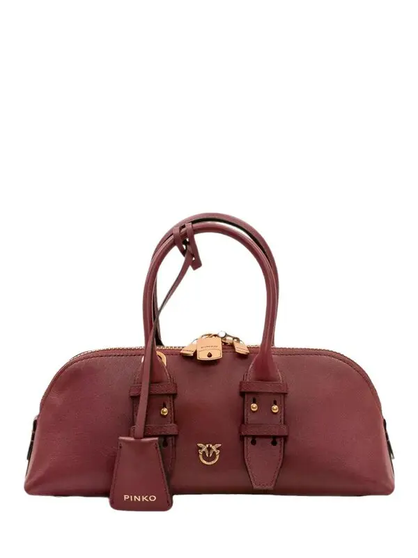 Pinko Small Leather Bag - Red