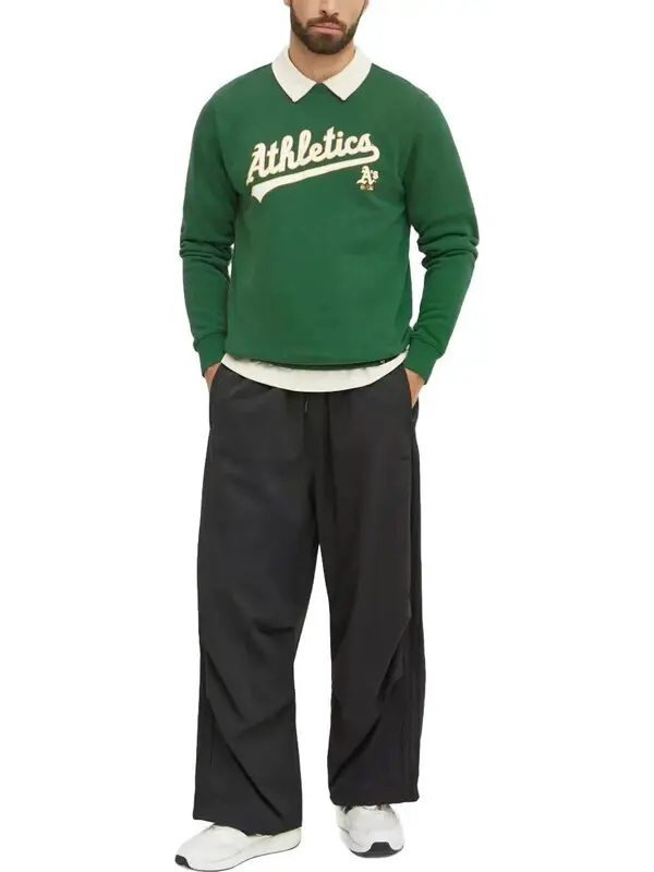 '47 47 Logo Print Crewneck Sweatshirt - Green