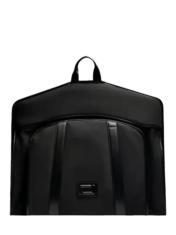 LANCEL Garment Bag With Logo Plaque - Black