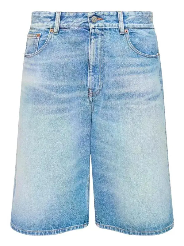 MAISON MARGIELA Denim Bermuda Shorts - Blue
