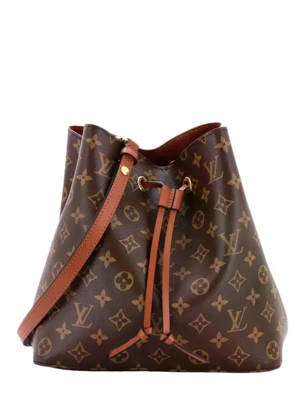 LOUIS VUITTON Monogram Canvas Neonoe Bucket Bag Mm - Brown