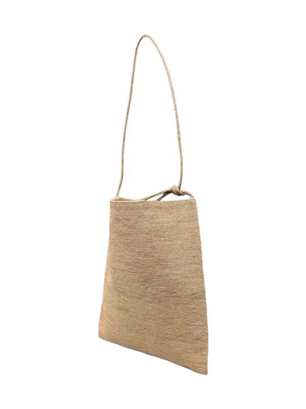 SOPHIE DIGARD Woven Shoulder Bag - Neutrals