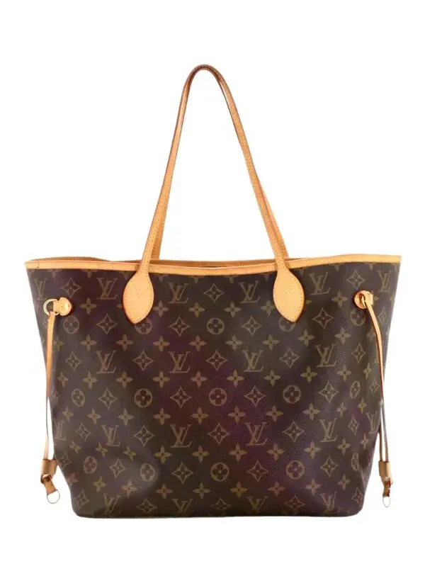 LOUIS VUITTON Neverfull Monogram Canvas Mm Tote Bag - Brown