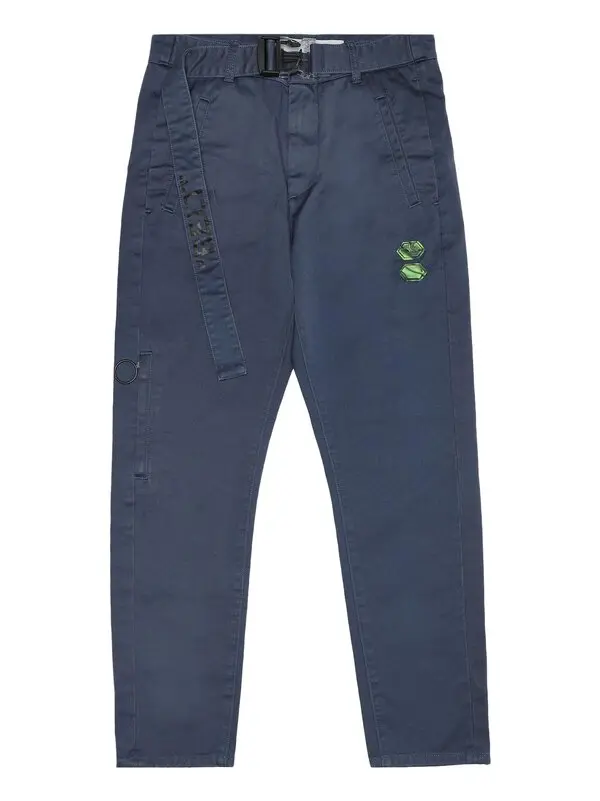 Off-White Slim Low Crotch Chino - Blue