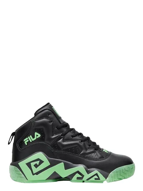 FILA Mb "glow In The Dark" High Top Sneakers - Black