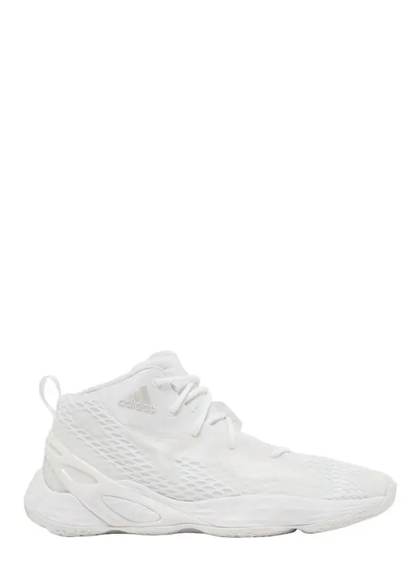 Adidas Mid Top Sneakers - White