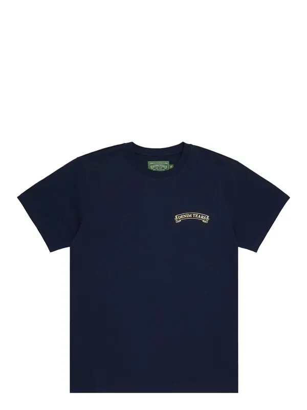 DENIM TEARS Adg Banner Tee - Blue