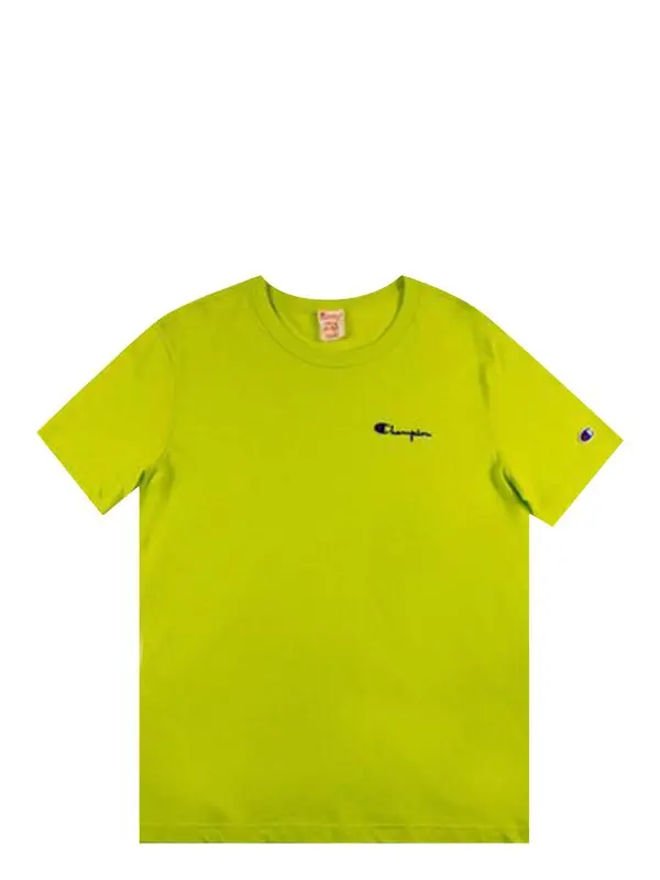 Champion Lime" Logo T-shirt - Green